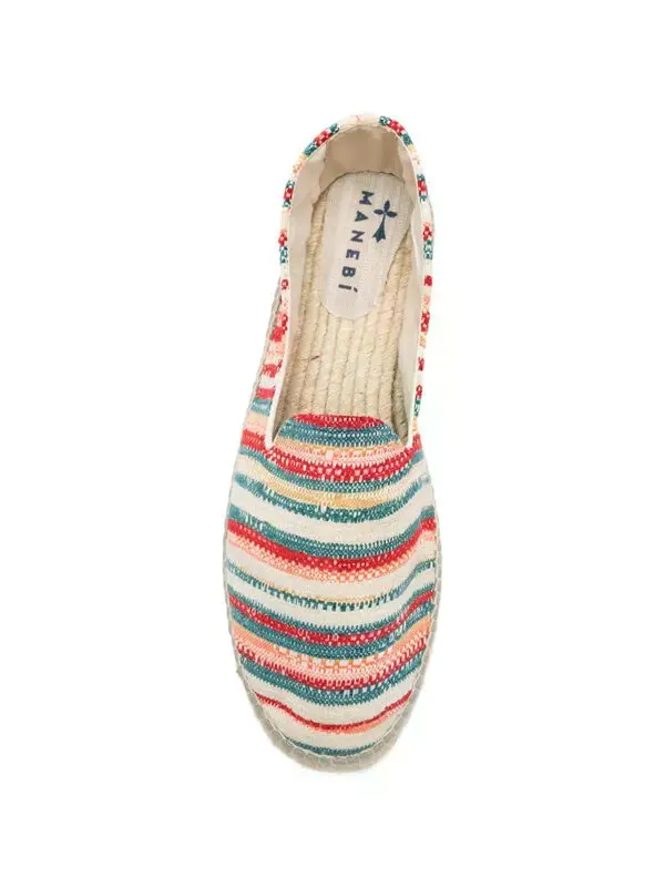 Manebí Striped Espadrilles