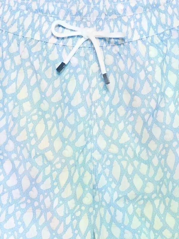 Fedeli Printed Swim Shorts