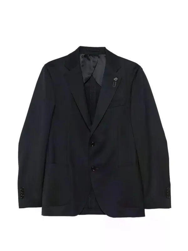 LARDINI Notched-lapel Blazer