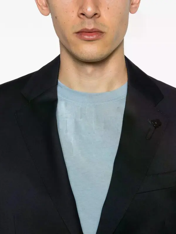 LARDINI Notched-lapel Blazer