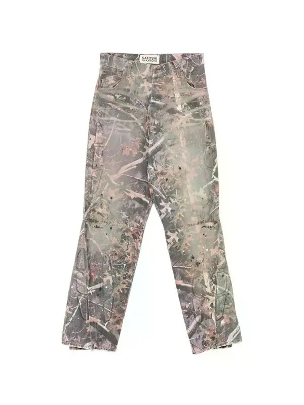 SATOSHI NAKAMOTO Enduro Jeans - Brown