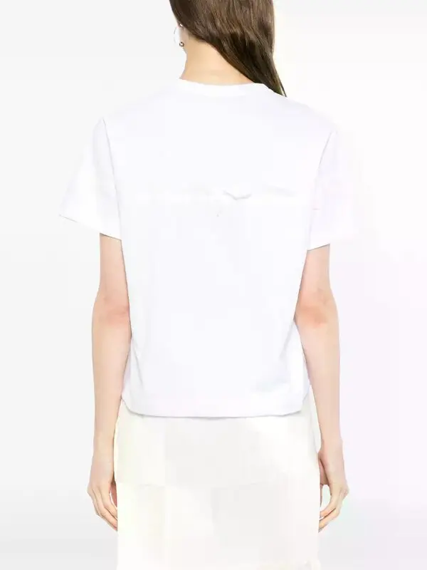 Sacai Graphic Cotton T-shirt