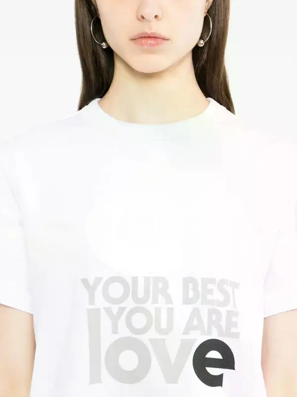 Sacai Graphic Cotton T-shirt