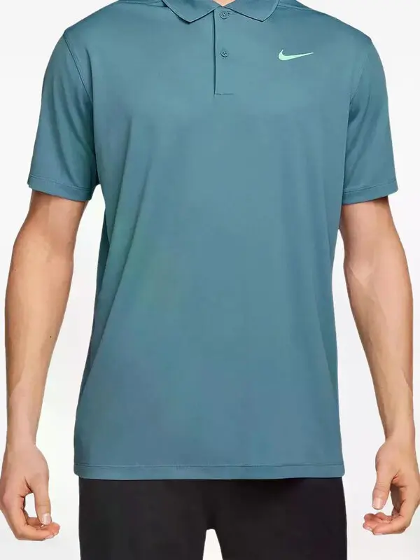 Nike Victory Solid Collared Polo Shirt - Blue