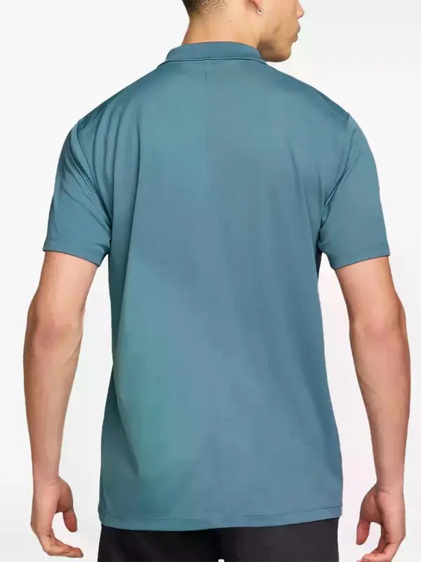 Nike Victory Solid Collared Polo Shirt - Blue
