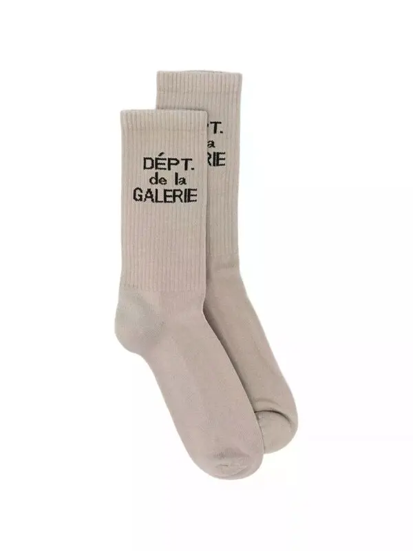 GALLERY DEPT. Ribbed Socks - Grey