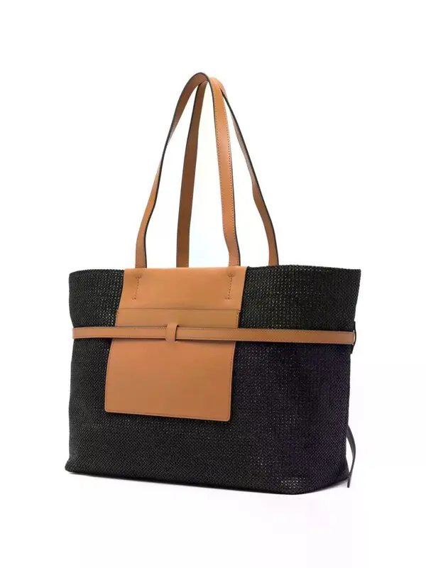 GIANNI CHIARINI Knotted Tote Bag - Black