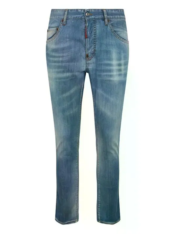 Dsquared2 Logo-patch Jeans - Blue