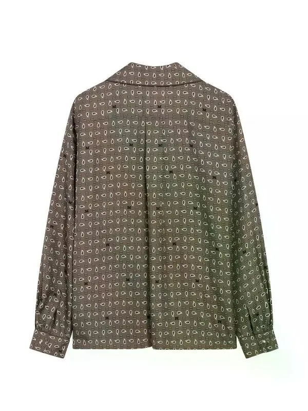 Max Mara Paisley Print Shirt