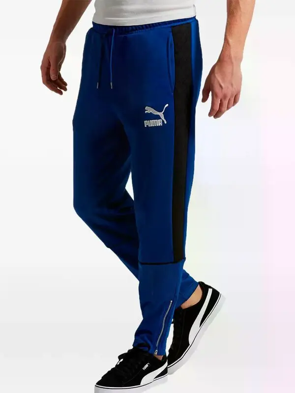 PUMA Quilted Track Pants - Blue