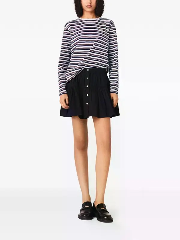 Maje Striped Long-sleeve T-shirt