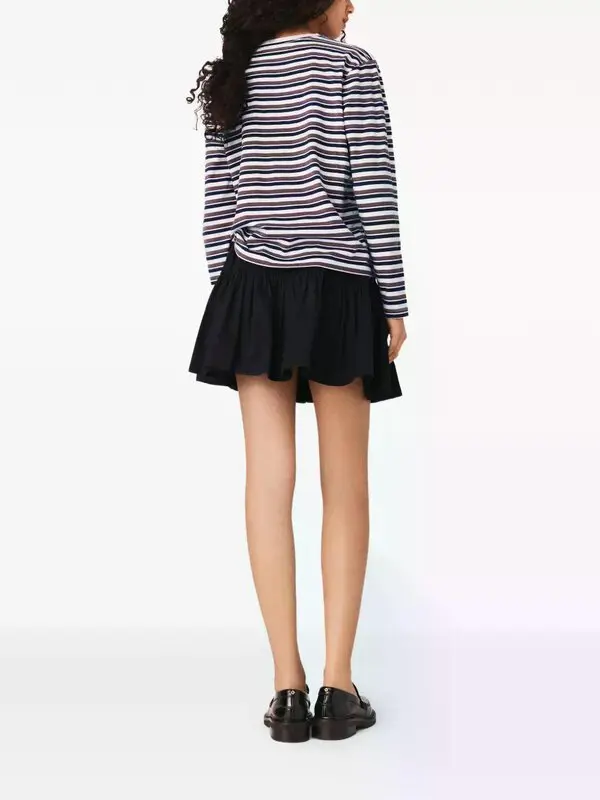 Maje Striped Long-sleeve T-shirt