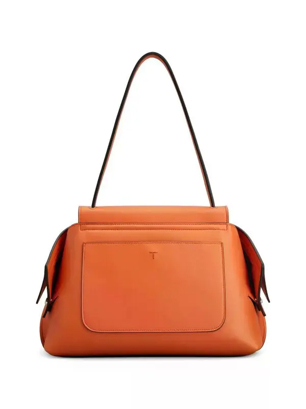 TOD'S Panelled Shoulder Bag - Orange