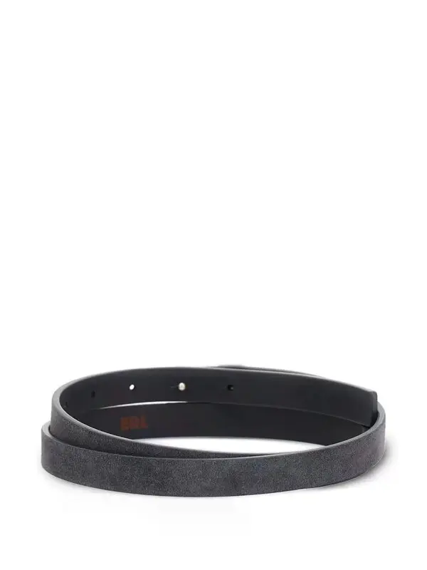 ERL Logo Plaque Belt - Black
