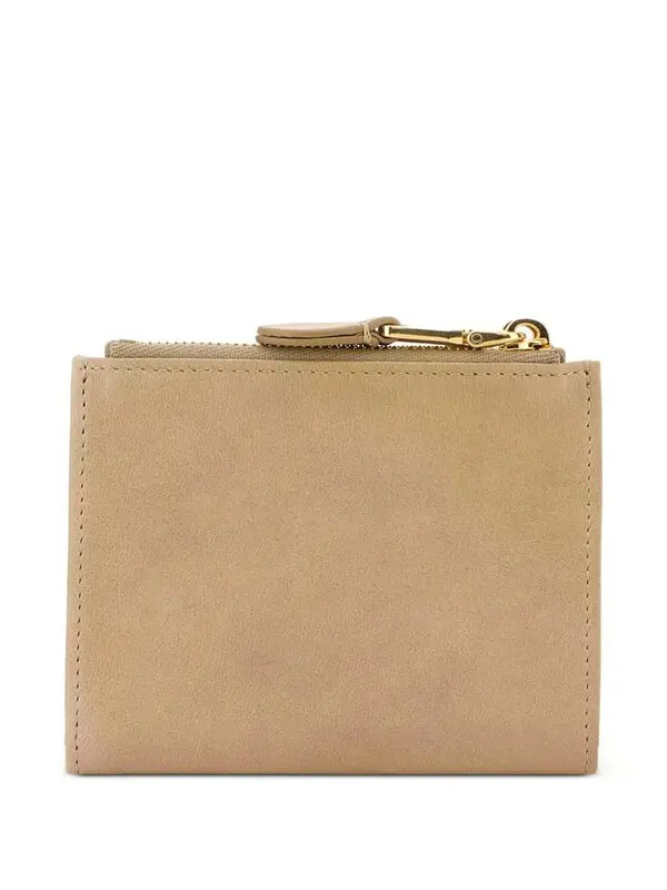 Miu Miu Small Nappa Leather Wallet - Neutrals