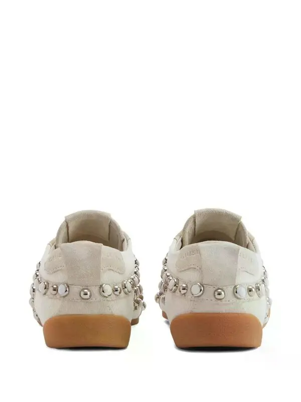 GIUSEPPE ZANOTTI Stud-embellished Low-top Sneakers
