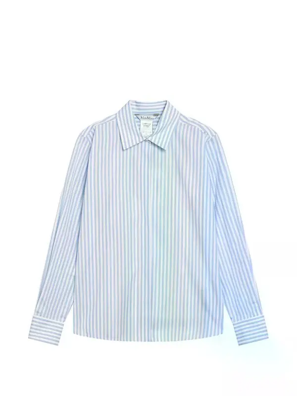 Max Mara Maccenni Striped Shirt - Blue