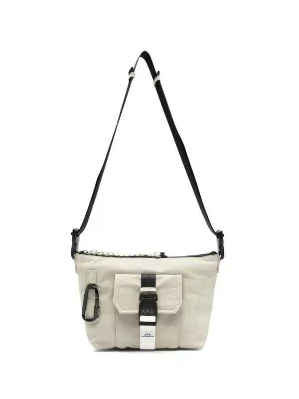 A.p.c. Buckle-strap Cross Body Bag - Neutrals