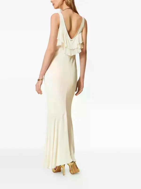 TWINSET Ruffled Maxi Dress