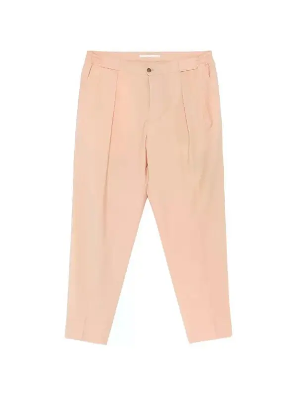 BRIGLIA 1949 Pleated Trousers - Orange