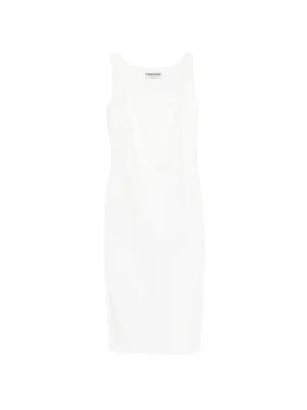 Chiara Boni La Petite Robe Gilia Square-neck Midi Dress - White
