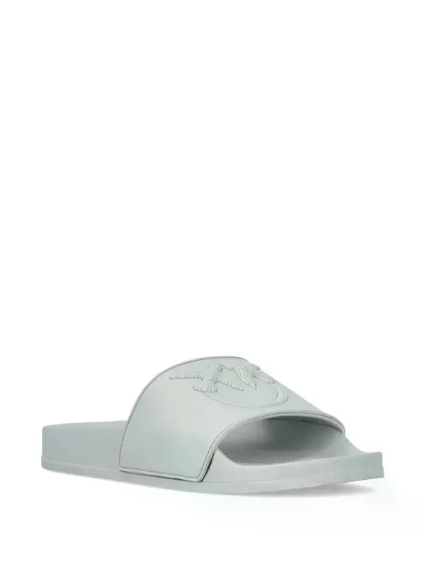 Pinko Logo-plaque Slides - Green