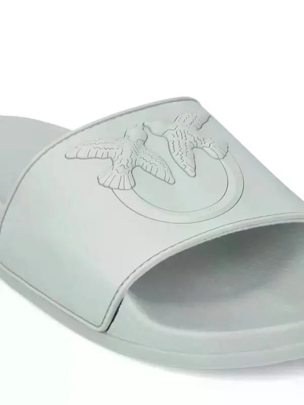 Pinko Logo-plaque Slides - Green