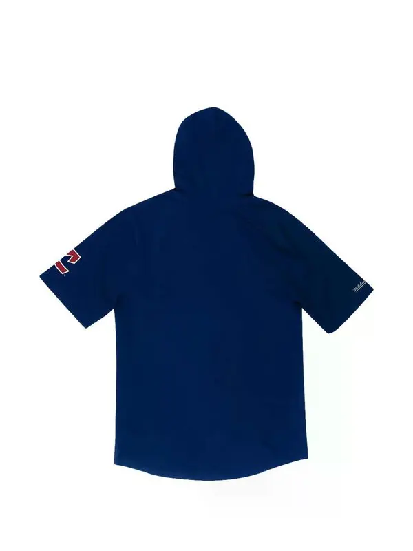 Mitchell & Ness Short-sleeve Hooded Sweatshirt