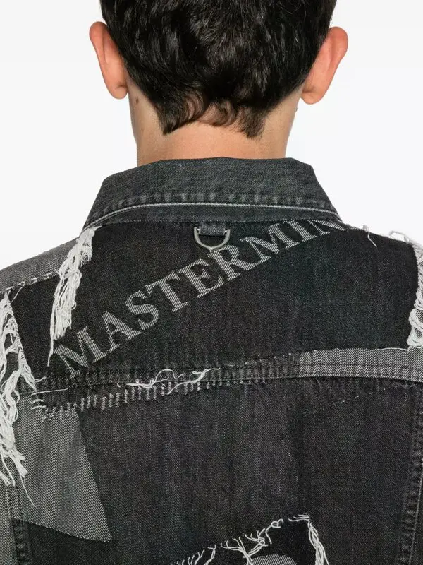 MASTERMIND WORLD Cotton Denim Jacket - Grey