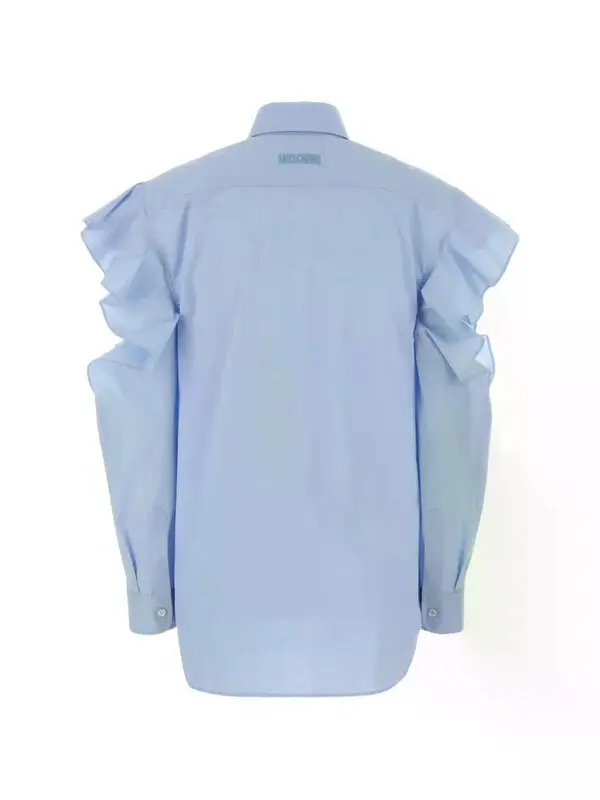 Moschino Ruffled Shirt - Blue