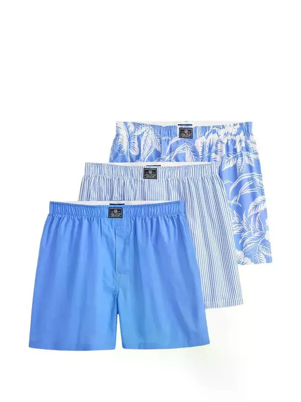 Polo Ralph Lauren Striped Floral Boxers - Blue