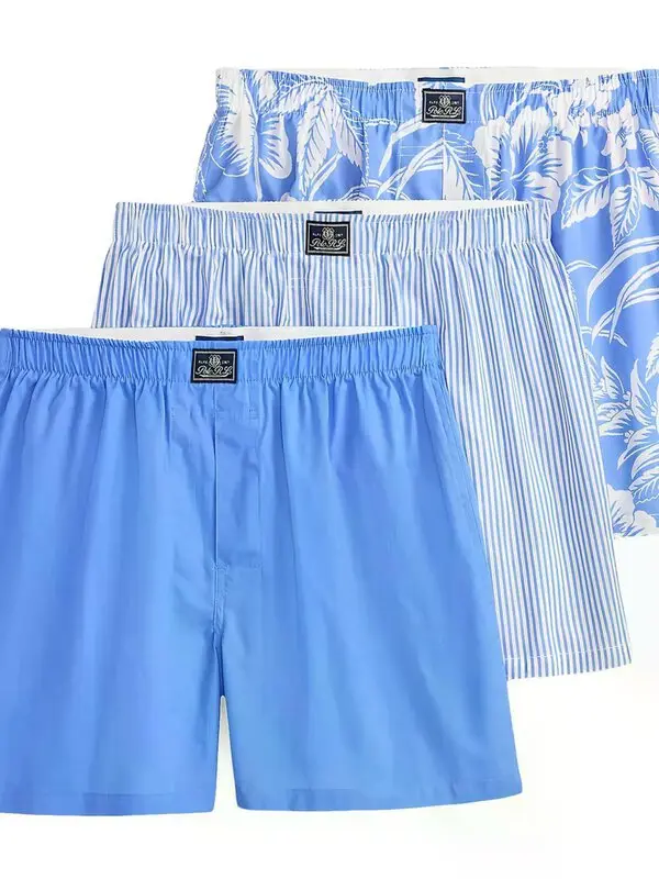 Polo Ralph Lauren Striped Floral Boxers - Blue
