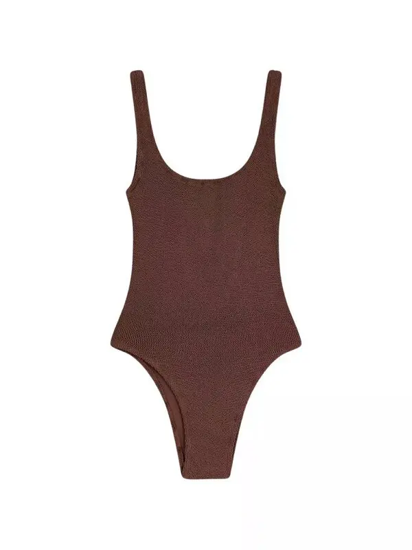 MC2 SAINT BARTH Lora One-piece Swimsuit - Brown