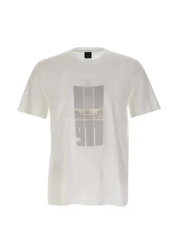 BOSS X Porsche Spirit70 Grx Graphic Short-sleeve T-shirt - White