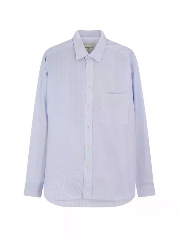 WALK IN PARIS Striped Pocket Shirt