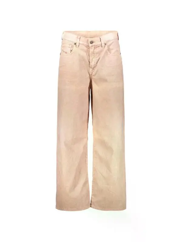 DIESEL® Logo-patch Wide-leg Jeans