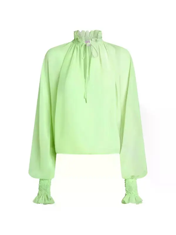 GENNY Drawstring Fluid Blouse