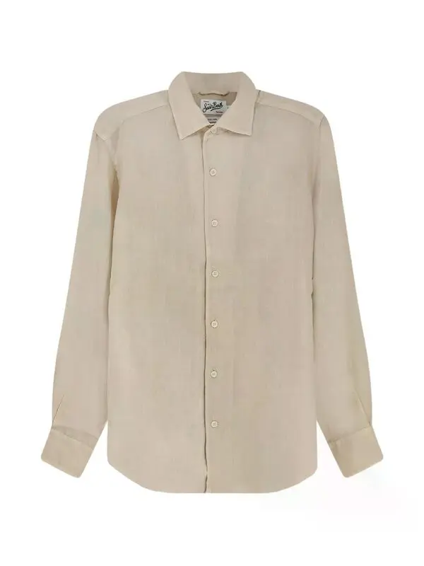 MC2 SAINT BARTH Raphael Buttoned Long-sleeve Shirt - Neutrals