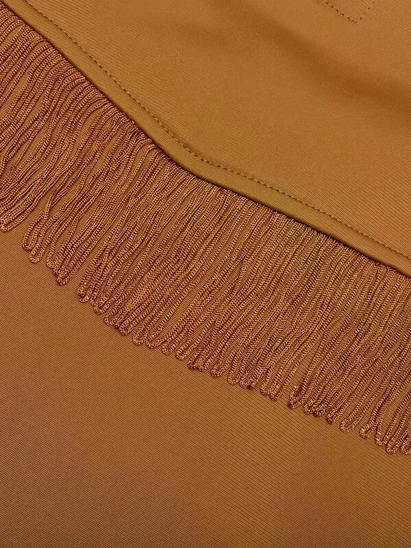 Needles Fringe Butterfly Jacket - Brown