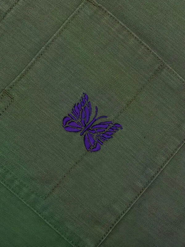 Needles Embroidered Overshirt - Green