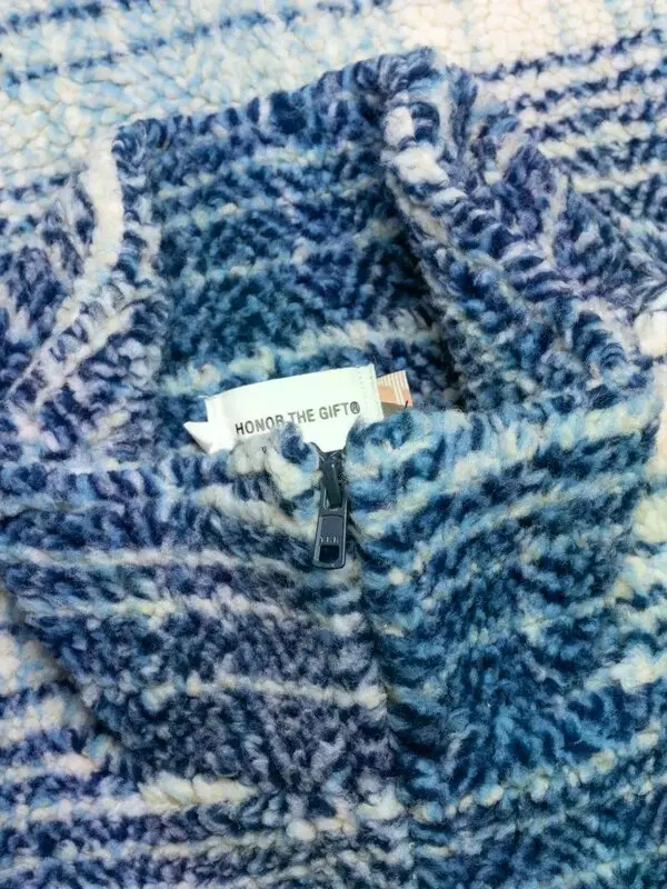 HONOR THE GIFT Plaid Zipped Jacket