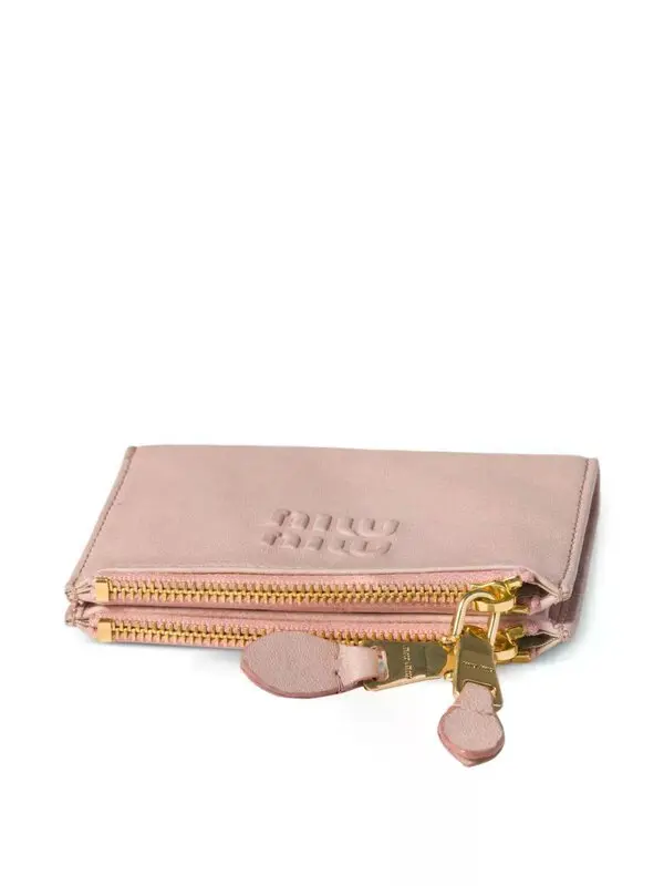 Miu Miu Small Nappa Leather Wallet - Pink