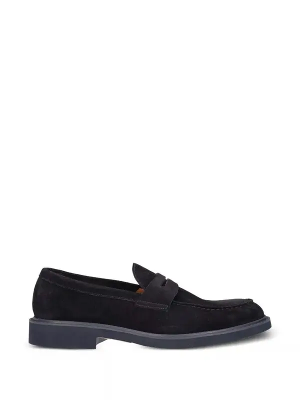 DOUCAL'S Suede Loafers - Blue