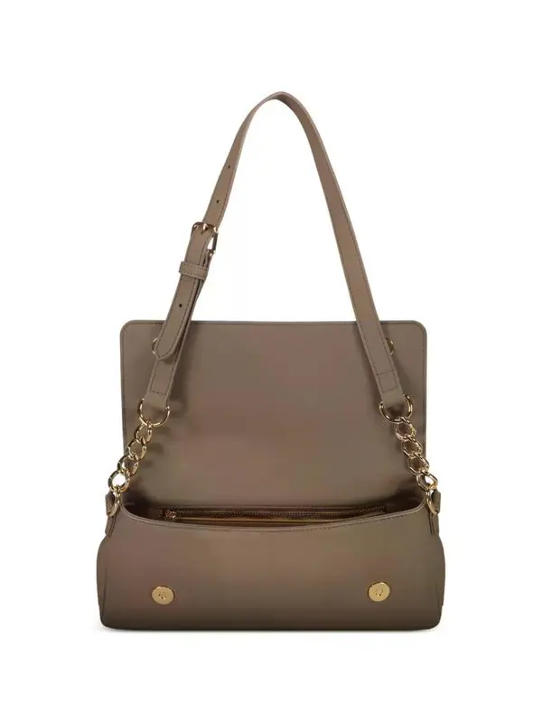 Moschino Flap Chain Shoulder Bag - Neutrals