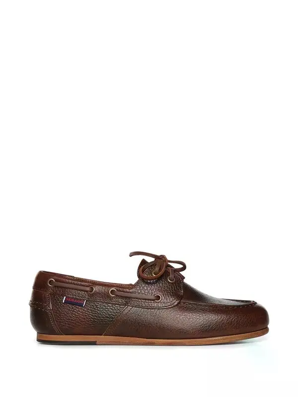 SEBAGO Grained Boat Shoes - Brown