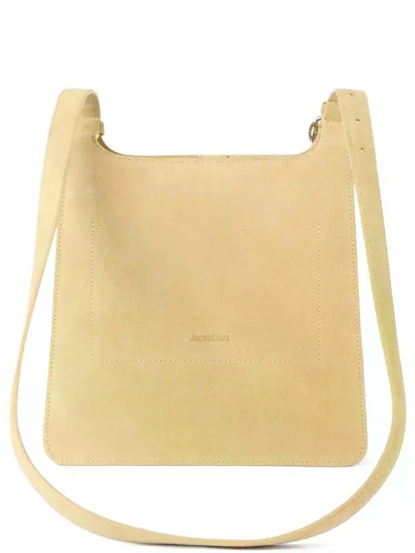 Jacquemus Buckle-detail Messenger Bag - Neutrals