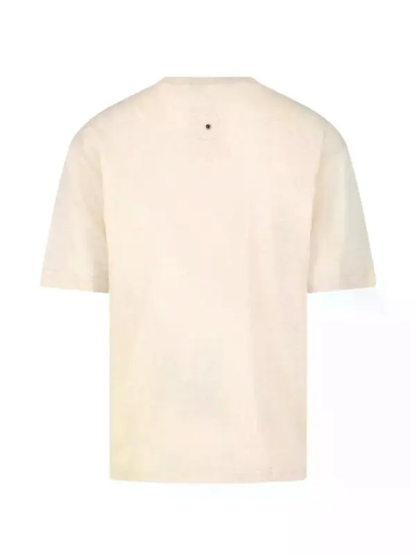 WHITE SAND Crew-neck T-shirt - Neutrals