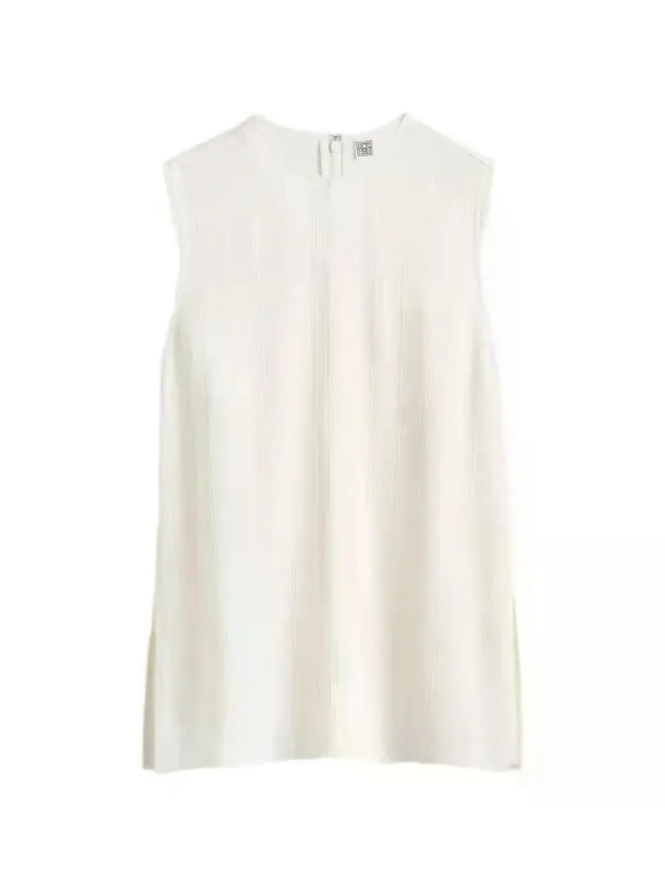 TOTEME Ribbed Top - Neutrals