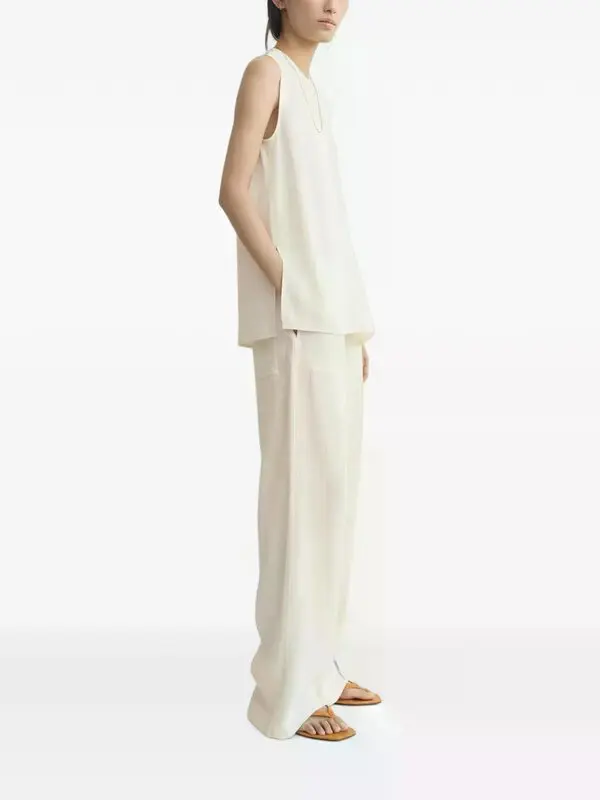 TOTEME Ribbed Top - Neutrals