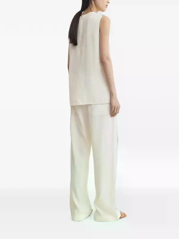 TOTEME Ribbed Top - Neutrals